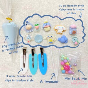 Decoden Hair Clips Kit ,decoden Kits for Beginners, Decoden Hair Clips ...