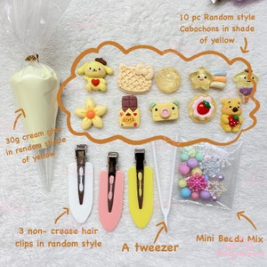 Decoden Hair Clips Kit ,decoden Kits for Beginners, Decoden Hair Clips ...
