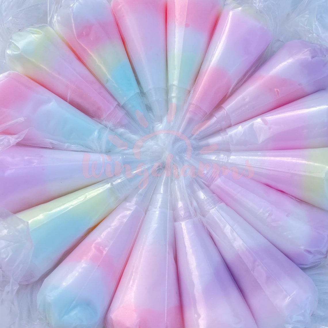 Unicorn Decoden Jelly Based Pastel Gradient Cream Glue, Fake Whipped ...
