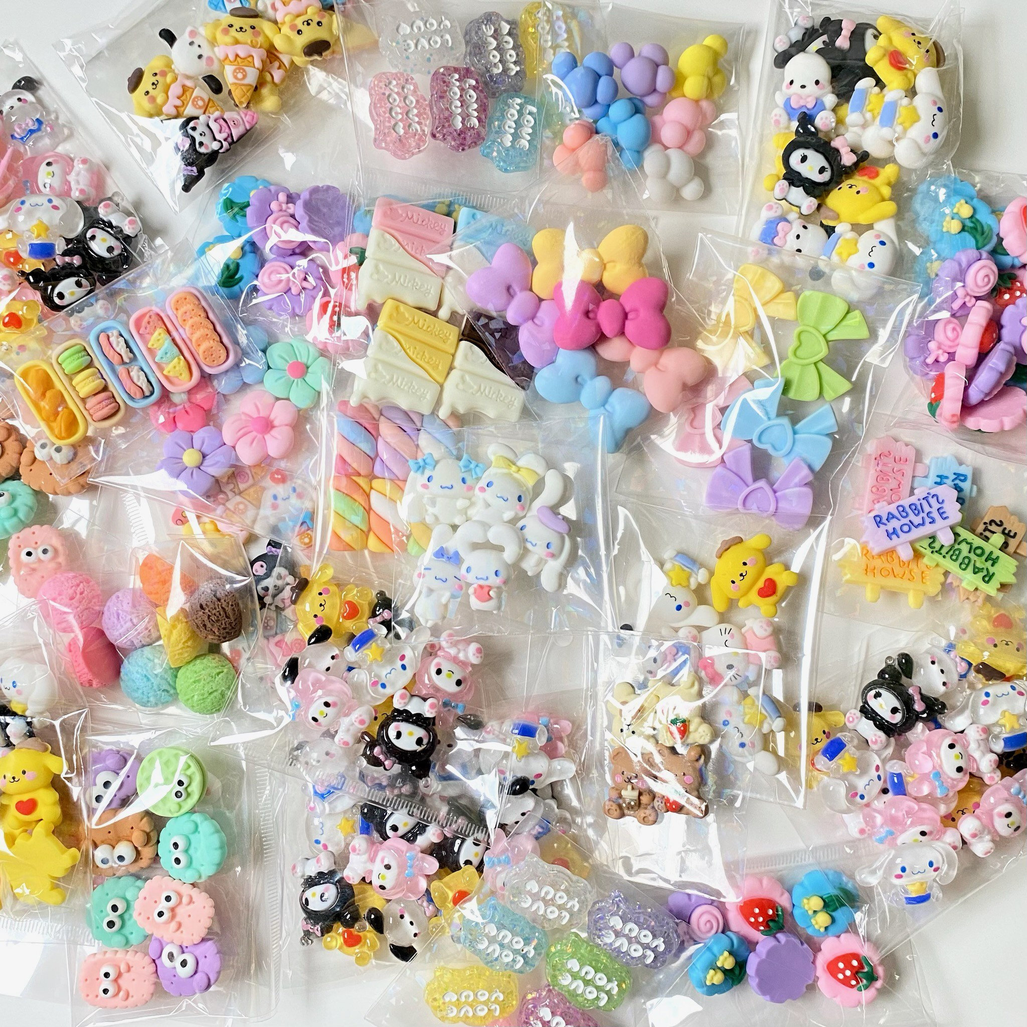 Decoden Cabochon Mystery Box Cute Kawaii Charms Cartoon - Etsy