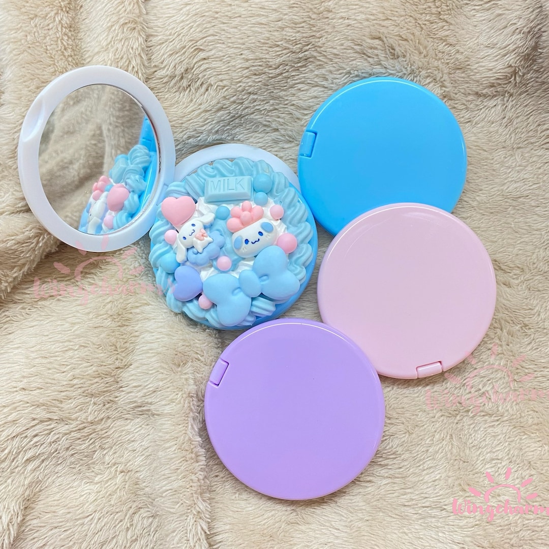 Decoden Blank Compact Mirror for Decoden Projects,decoden Art, Jewelry ...