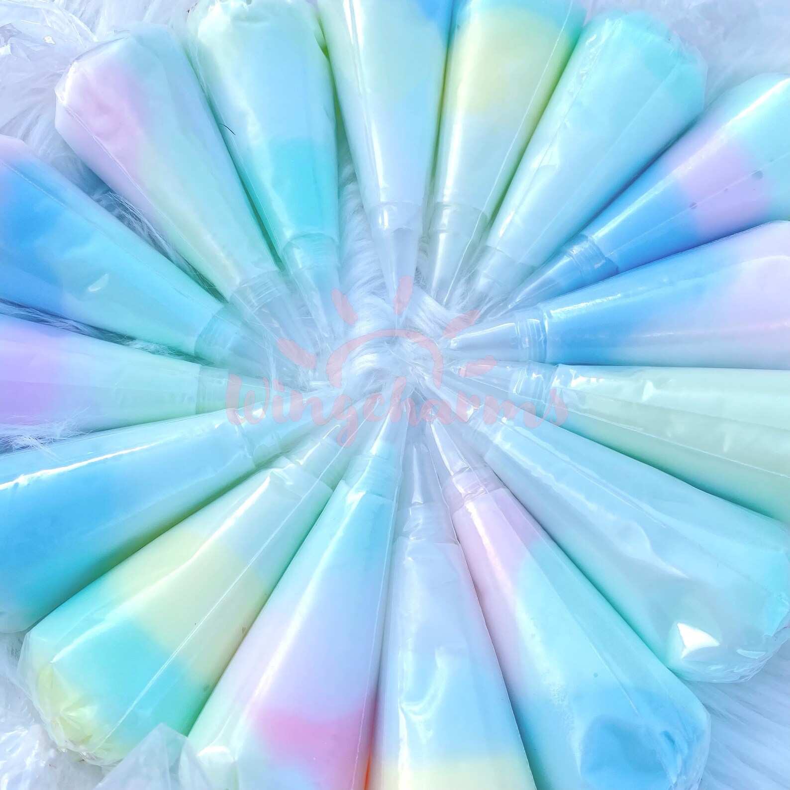Unicorn Decoden Jelly Based Pastel Gradient Cream Glue, Fake Whipped ...