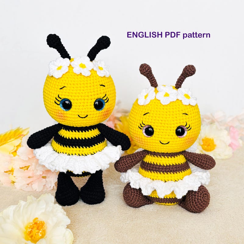 Bee Stuffed Animal Patterns - Etsy