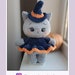 DIY Crochet Kitten Witch PATTERN PDF - Easy Amigurumi Kitten Witch ...