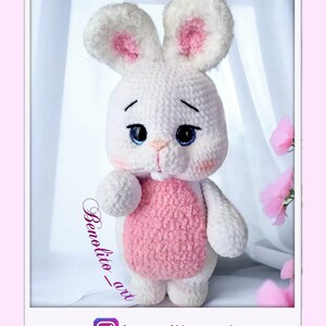 DIY Cute Bunny Amigurumi Crochet Pattern - PDF Tutorial - Instant ...