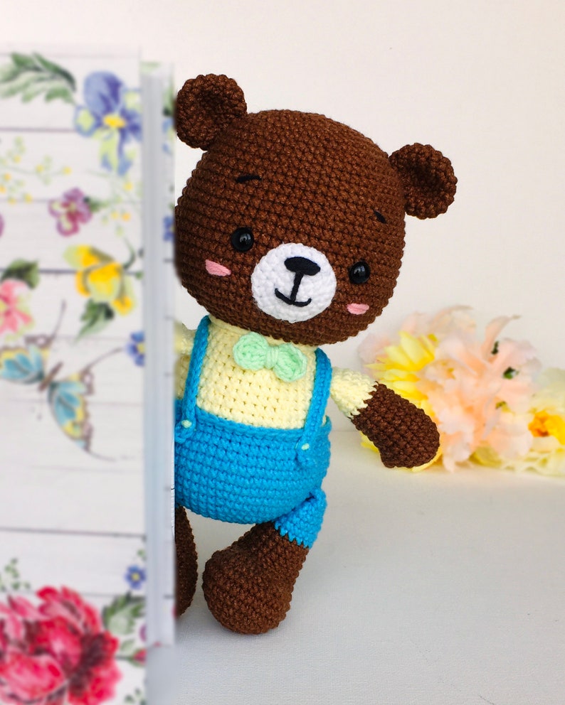 Crochet PATTERN Bear Crochet Bear Amigurumi Pattern - Etsy