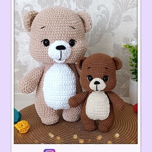 DIY Teddy Bear Amigurumi Crochet Pattern - PDF Tutorial - Instant ...