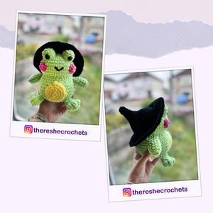 DIY Halloween Frog Wizard Crochet Amigurumi Pattern PDF - Amigurumi ...