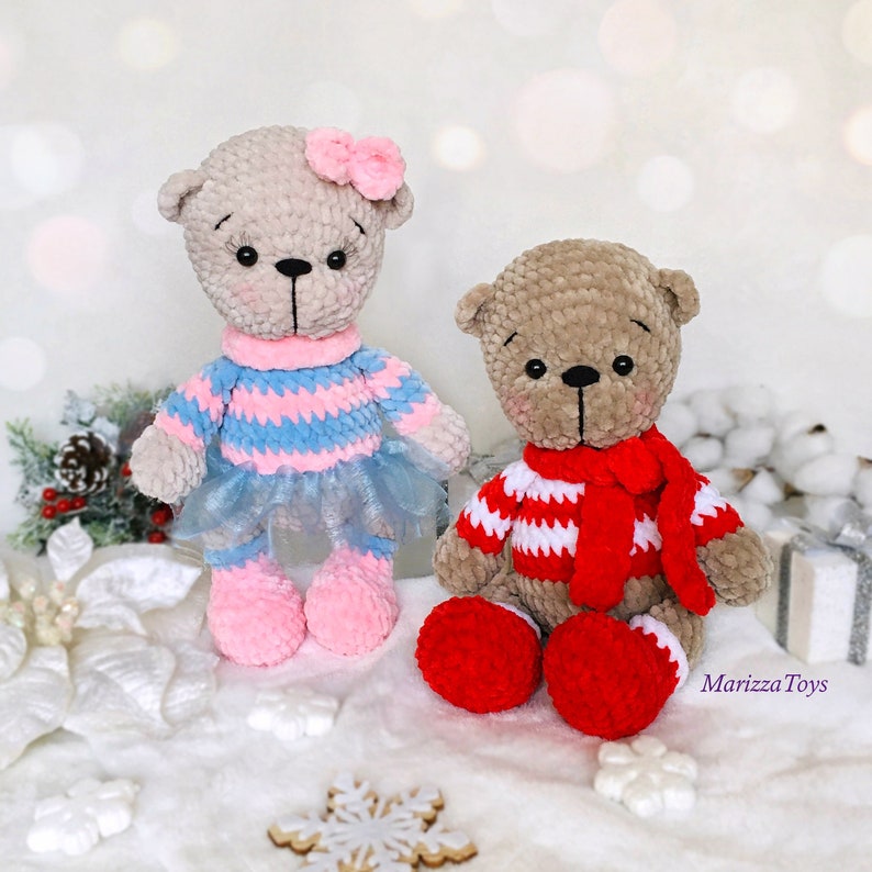 Crochet PATTERN Bear Crochet Bear Amigurumi Pattern - Etsy