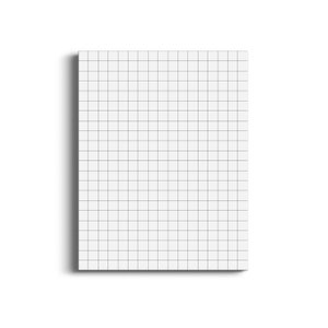 Minimalist Notepad | Set of 3 | Lined Grid Stationery Dotted Paper ...