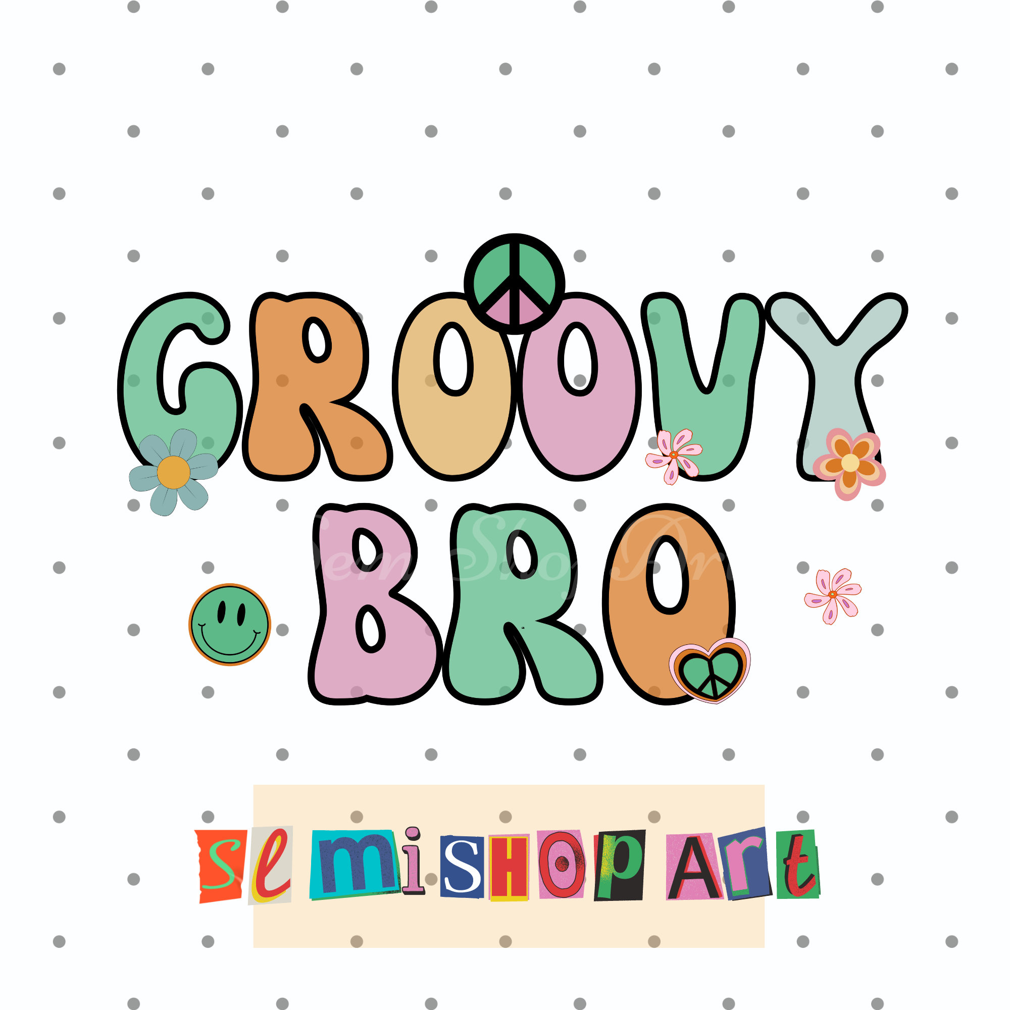 Groovy Baby PNG Retro Groovy Png-groovy Aunt Png groovy Nana - Etsy