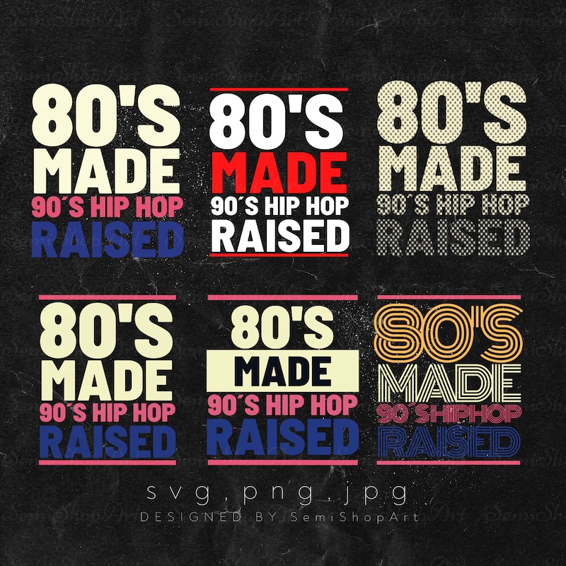 80s Svg File - Etsy