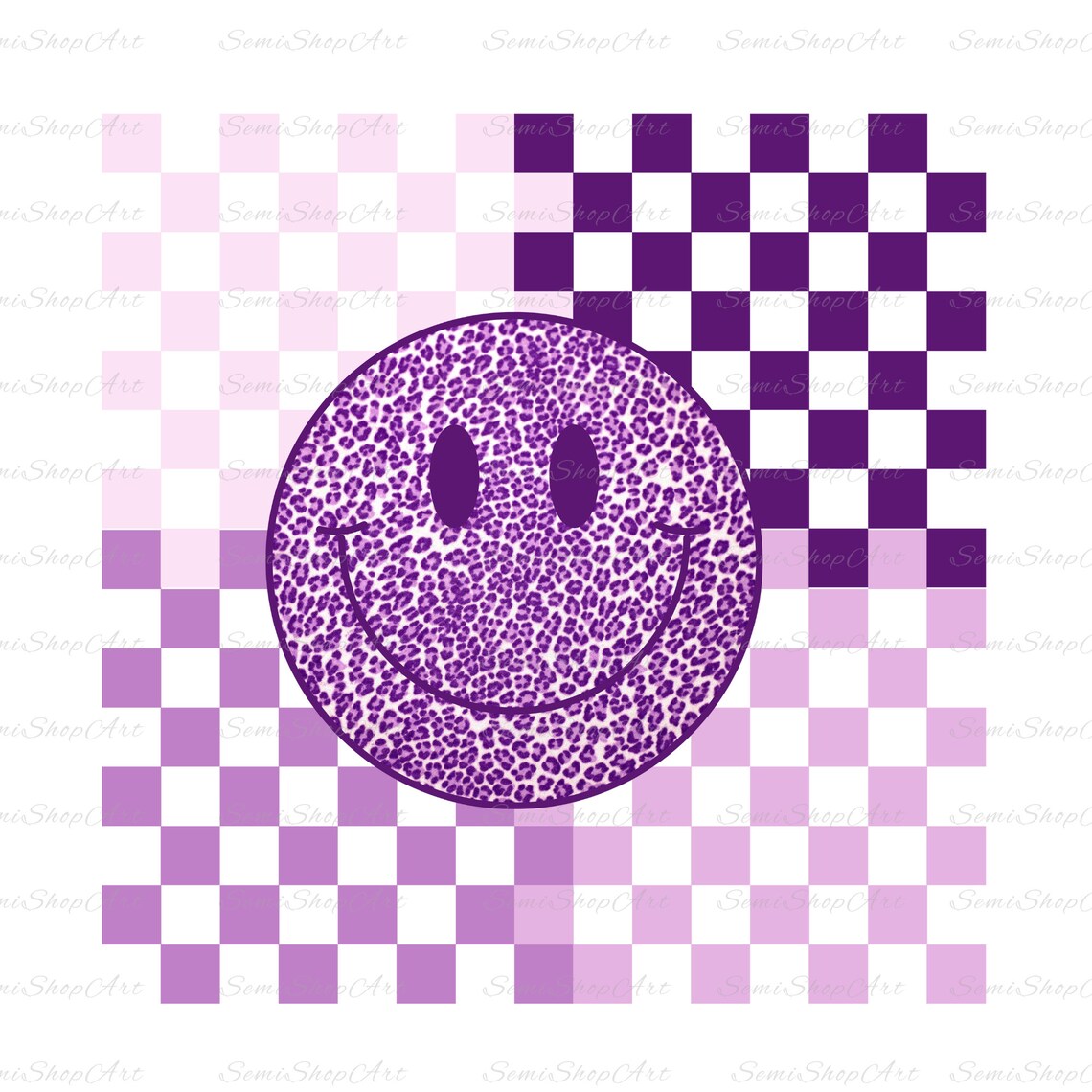 Retro Checkered Smiley Face Png Checkered Smilechecker Svg - Etsy