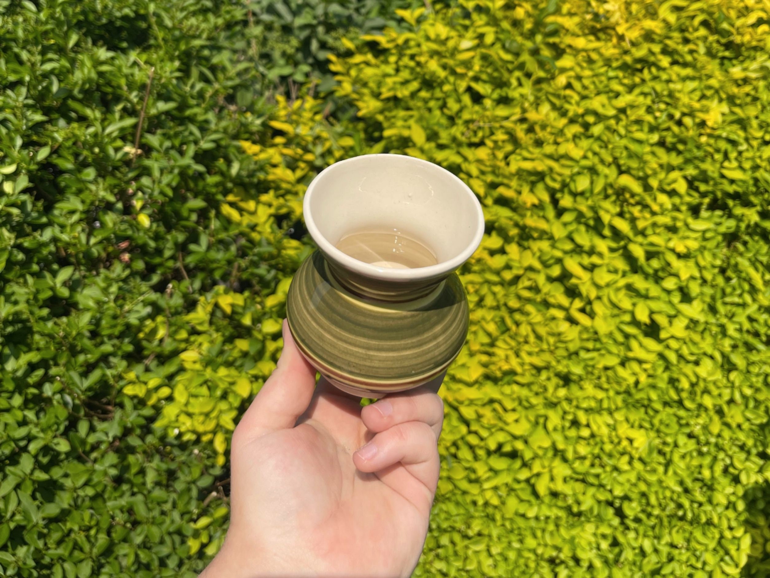 Vintage Welsh Dragon Pottery Rhayader 1960s Striped Vase - Etsy