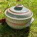 Large Casserole Stew Pot - Studio Pottery - Green & Brown - Mid Century ...