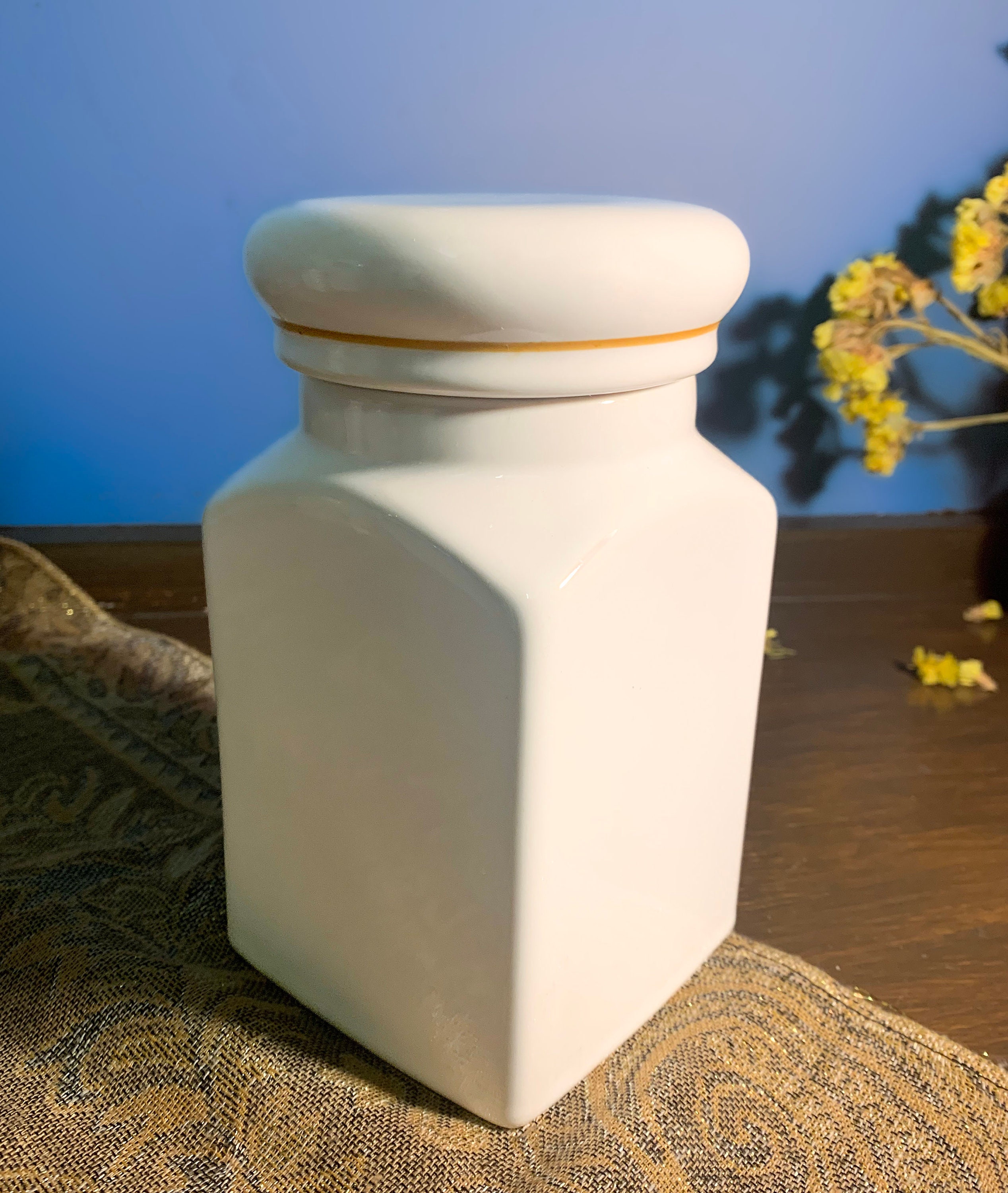 Tea Sugar Coffee Pot Ceramic Mid-century Eternal Beau Garden - Etsy