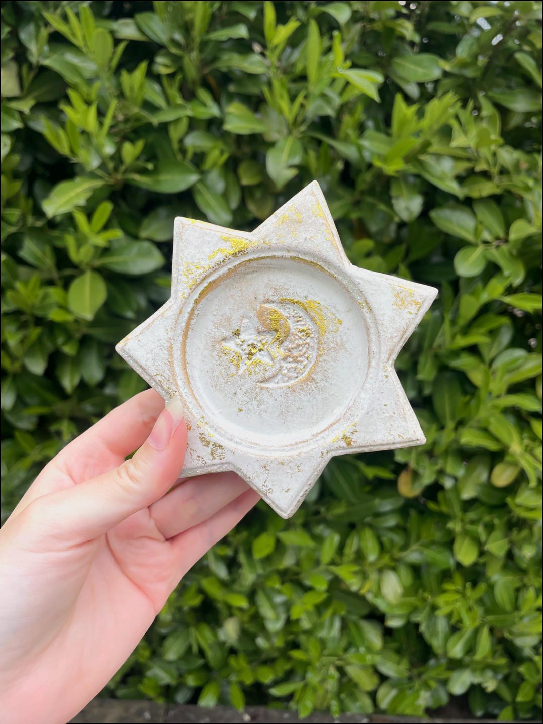 Terracotta Star Trinket Dish - Star & Crescent Moon- Wall Hanging - Etsy