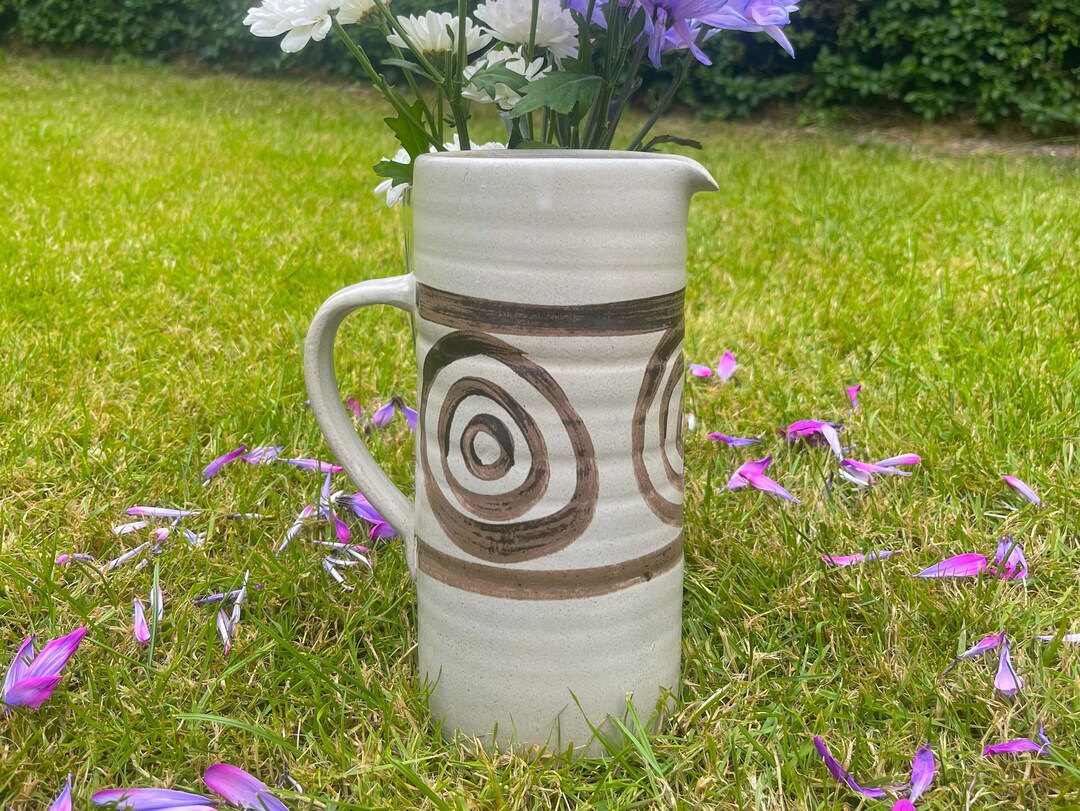 Ceramic Jugwelsh Abaty Studio Pottery Stoneware Jug Made in Wales 1970s ...