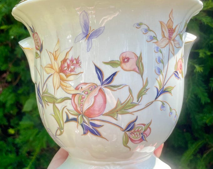 Plant Pot - Porcelain - by Royal Doulton - Flower Planter - Made in ...