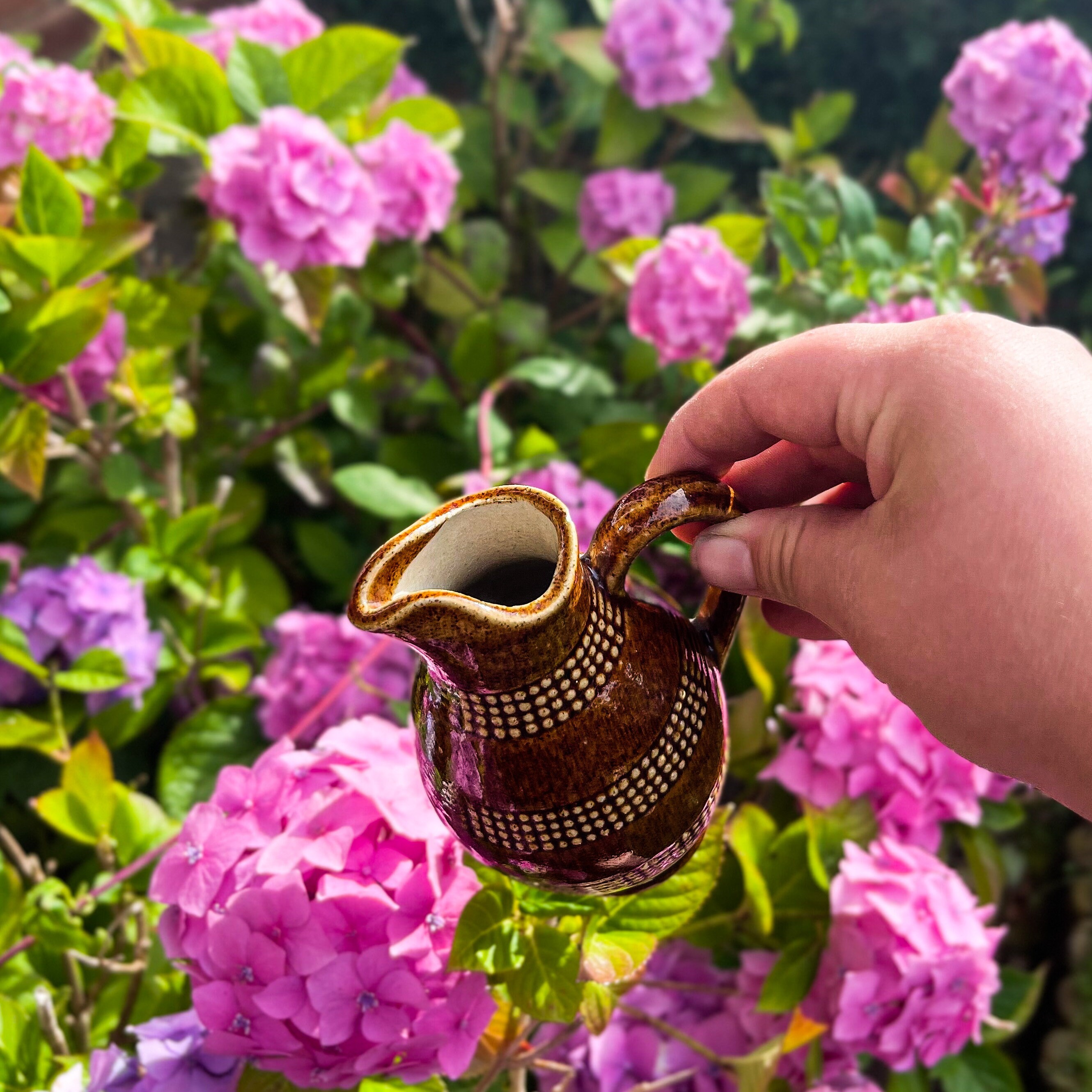 Small Pearsons Oil Jug Ceramic Renault Style Made in France Vintage ...