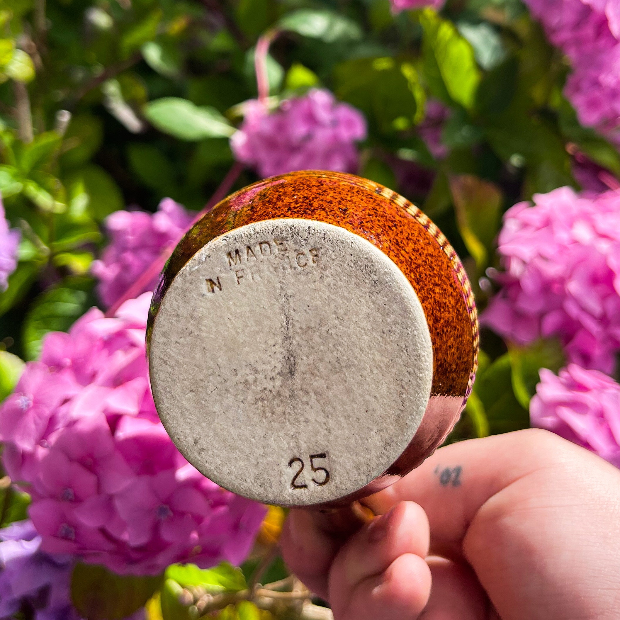 Small Pearsons Oil Jug Ceramic Renault Style Made in France Vintage ...