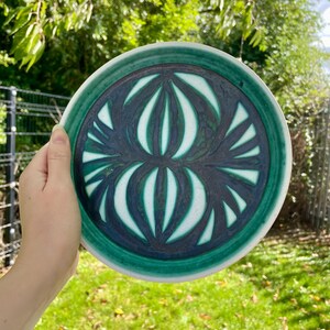 Hand-painted Plate - Ceramic Spider Shape - Mid-century Made in Jersey ...