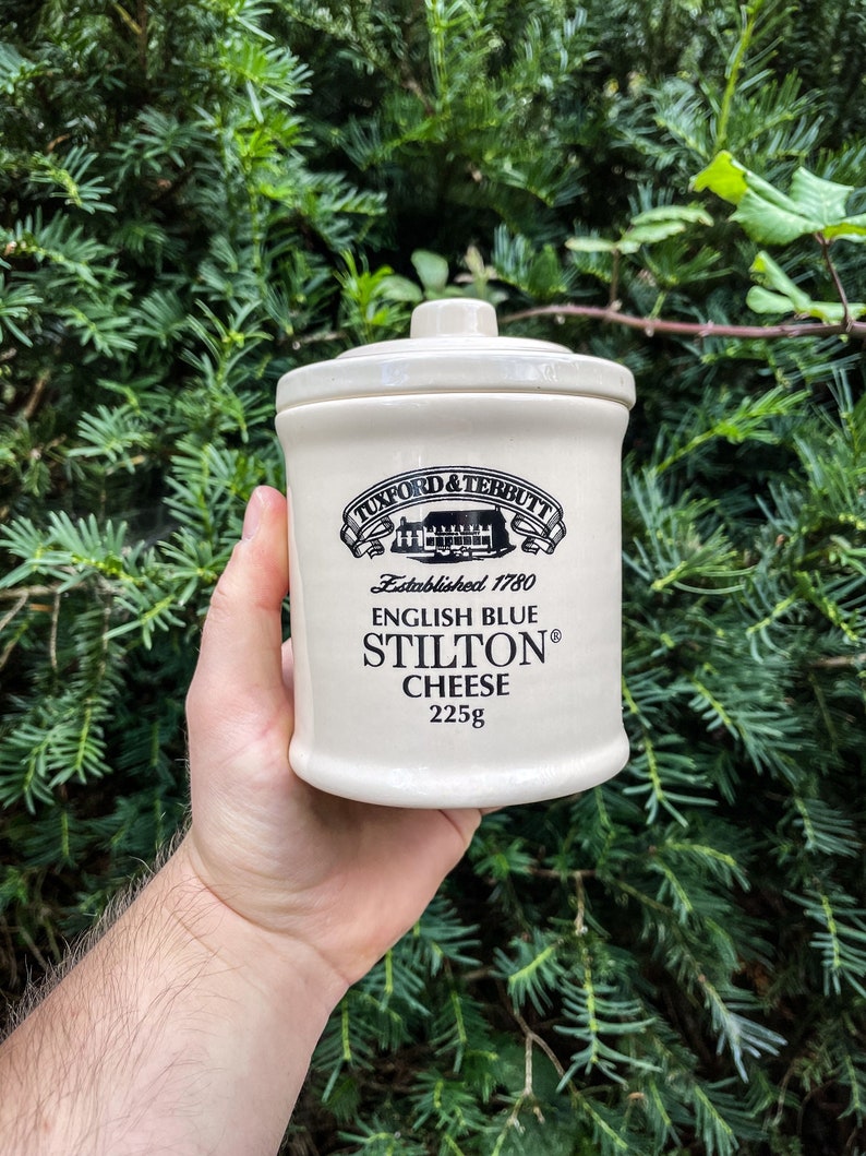 Tuxford & Tebbutt Storage Pot Ceramic Stilton Cheese England - Etsy UK