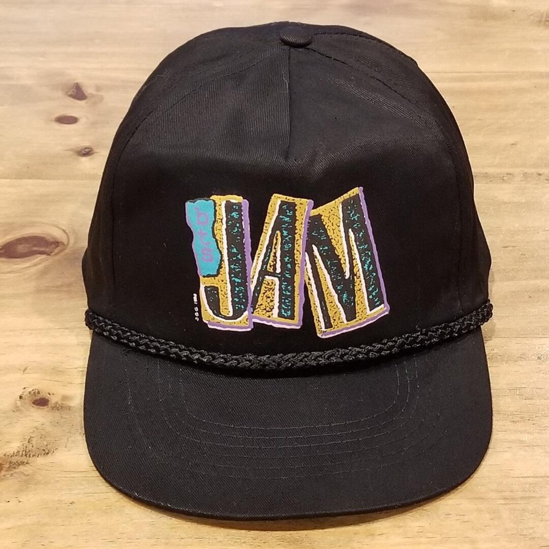 Vintage BTS Jam Hat: Snapback Rope, 90s Music Band Tour - Etsy