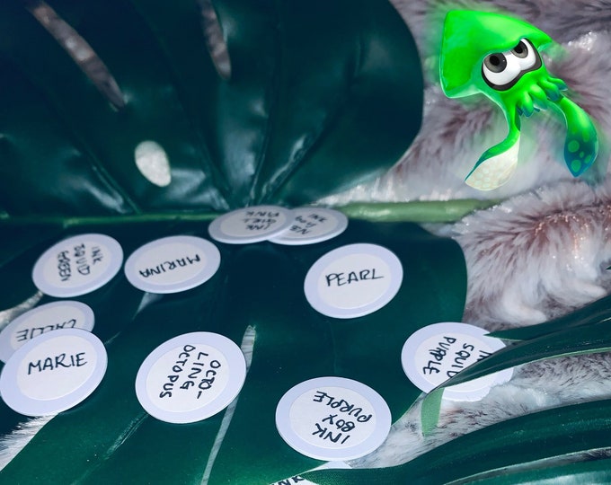 Splatoon Amiibo Chips - Etsy