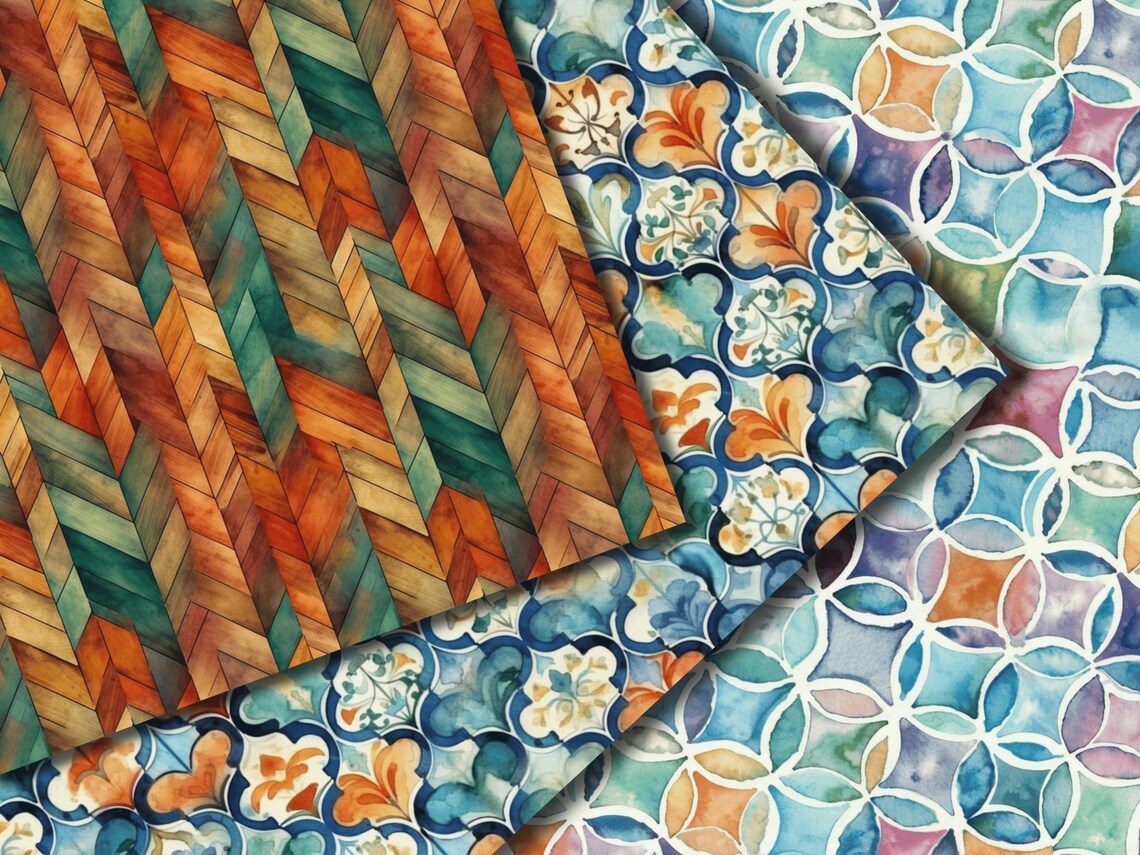 Watercolor Texture Digital Paper Printable Paper Digital Paper ...