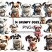 Grumpy Dogs Cartoon Clip Art Cricut Dogs Clip Art Grumpy Dogs Clipart ...