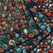Gemstone Seamless Digital Papers - Printable Paper - Digital Paper ...