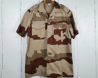 French Vintage Army Shirt - Etsy