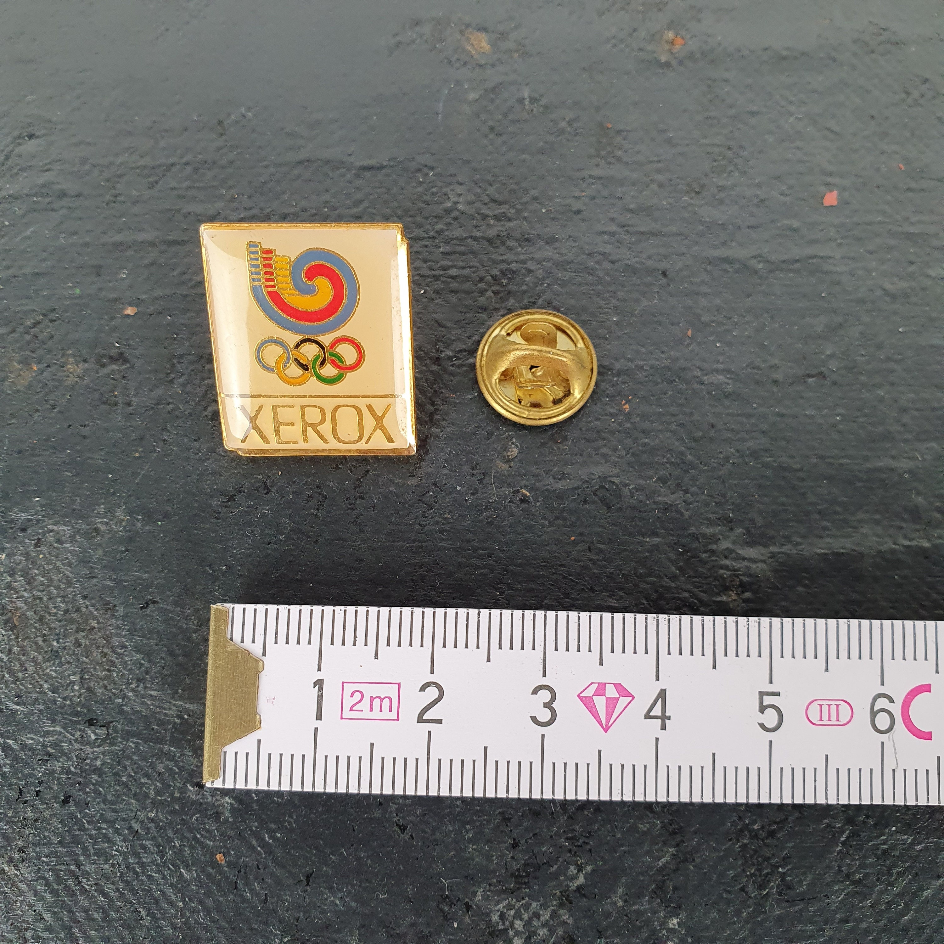 Vintage Enamel Xerox Pin Olympics Badge Advertising Gift Xerox - Etsy