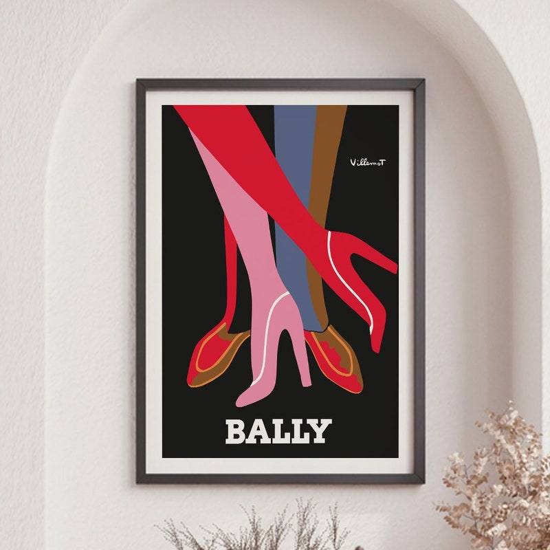 Bally Poster - Etsy