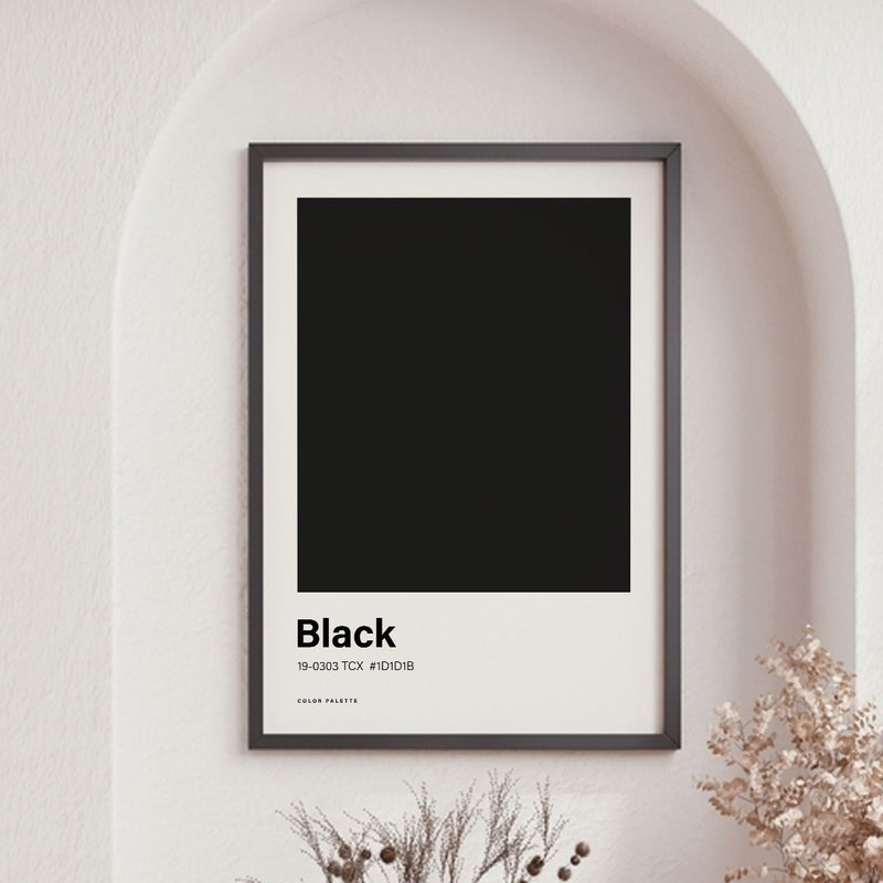 Black Color - Etsy