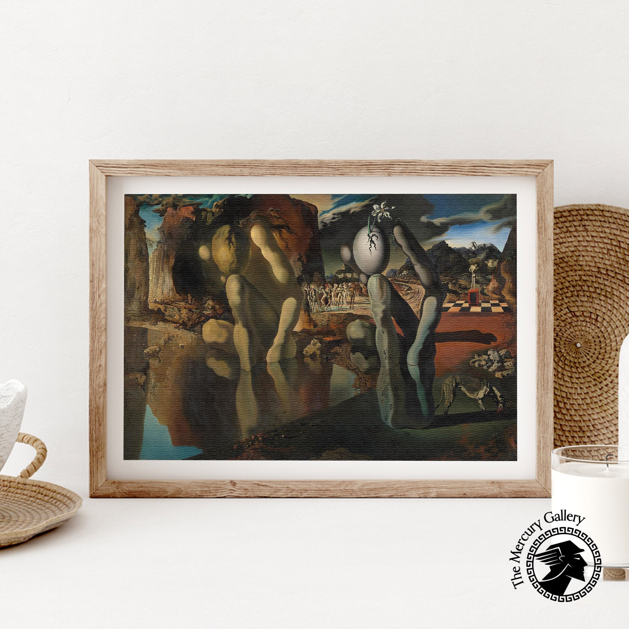 Salvador Dali Poster Metamorphosis of Narcissus 1937 - Etsy