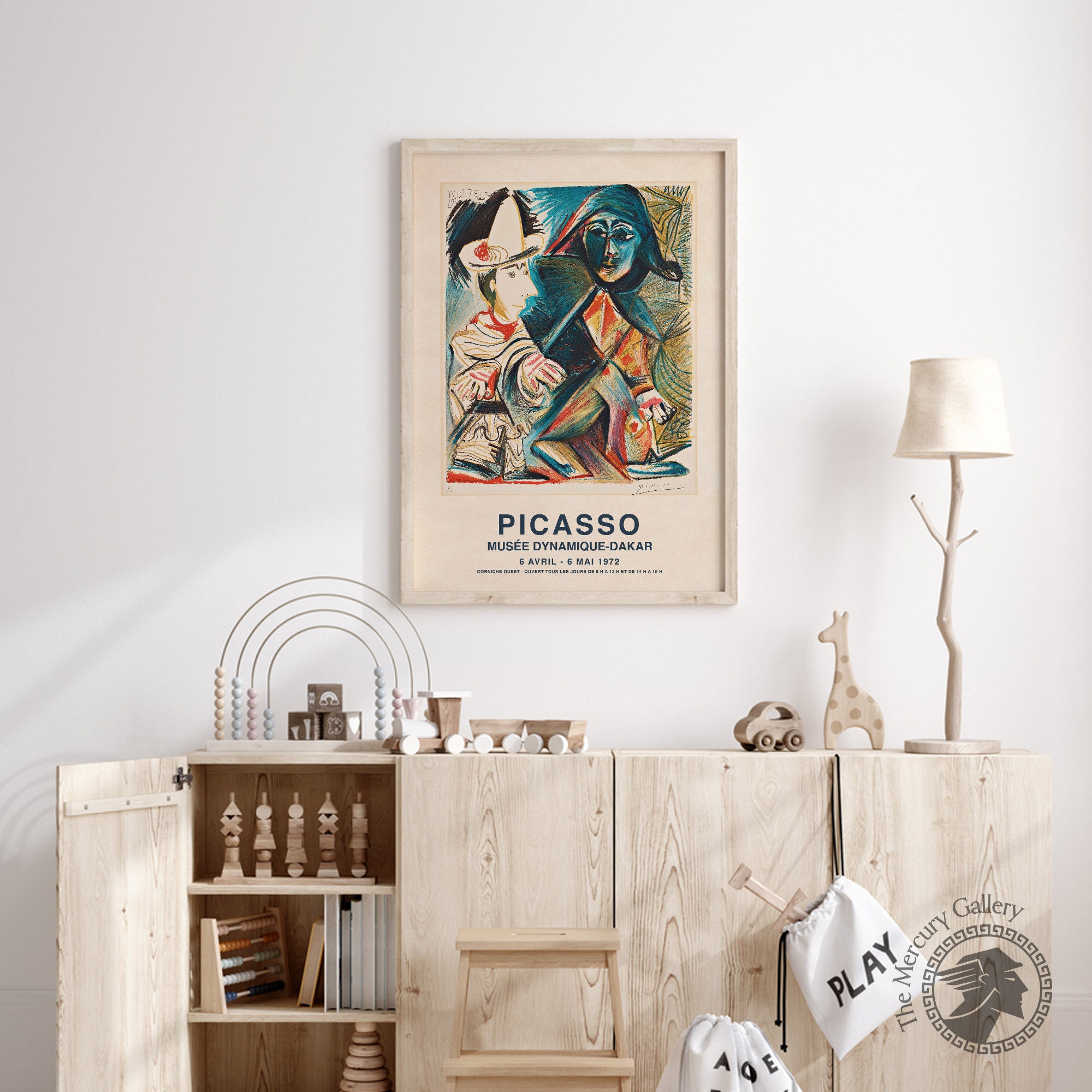 Pablo Picasso Exhibition Poster Home and Office Wall Art Art - Etsy
