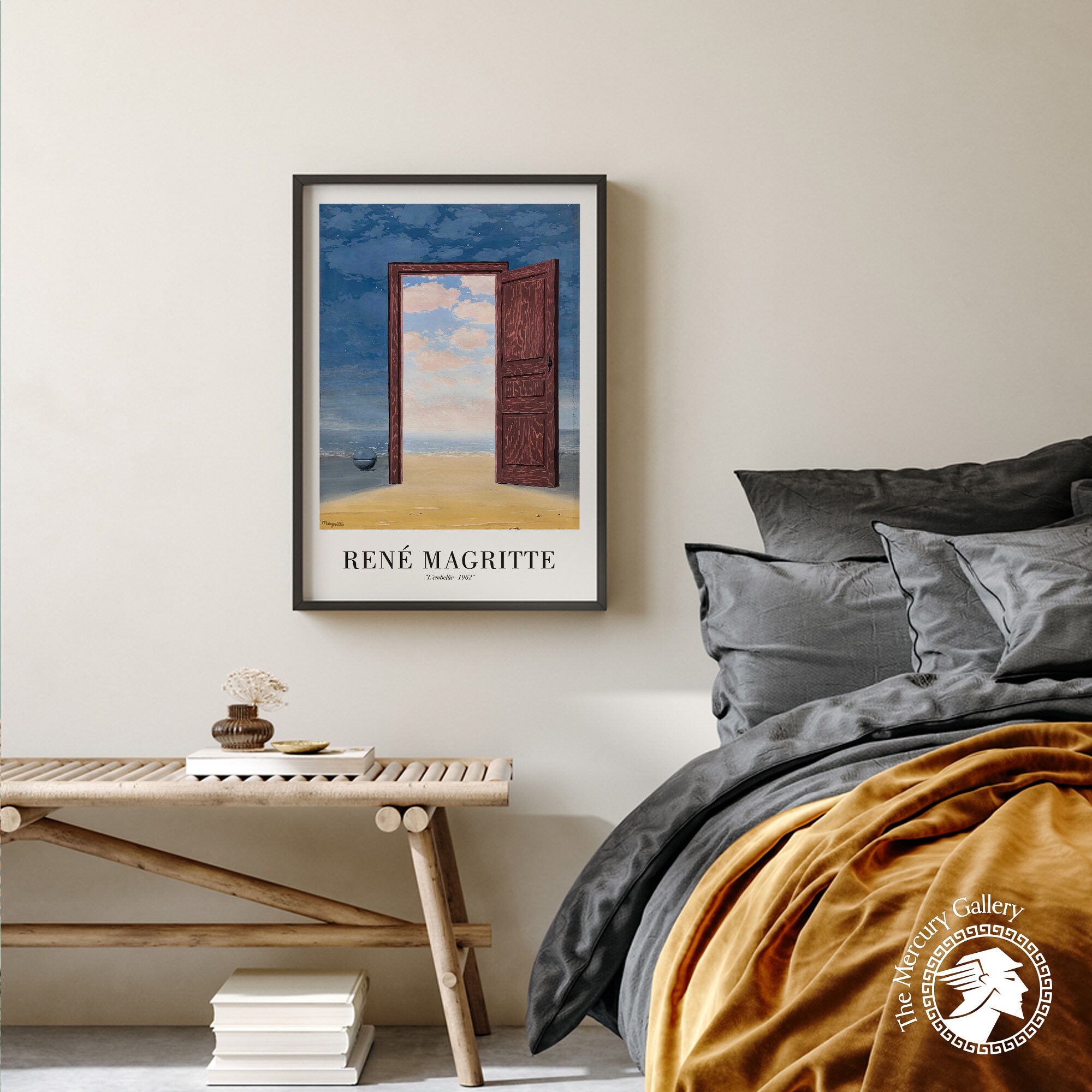 Rene Magritte Poster L'embellie 1962 Rene Magritte Art - Etsy
