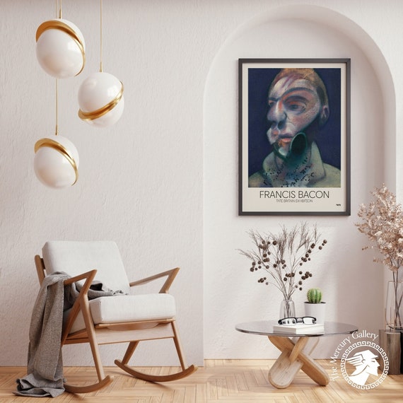 Francis Bacon Poster Surrealist Art Vintage Poster Interior - Etsy