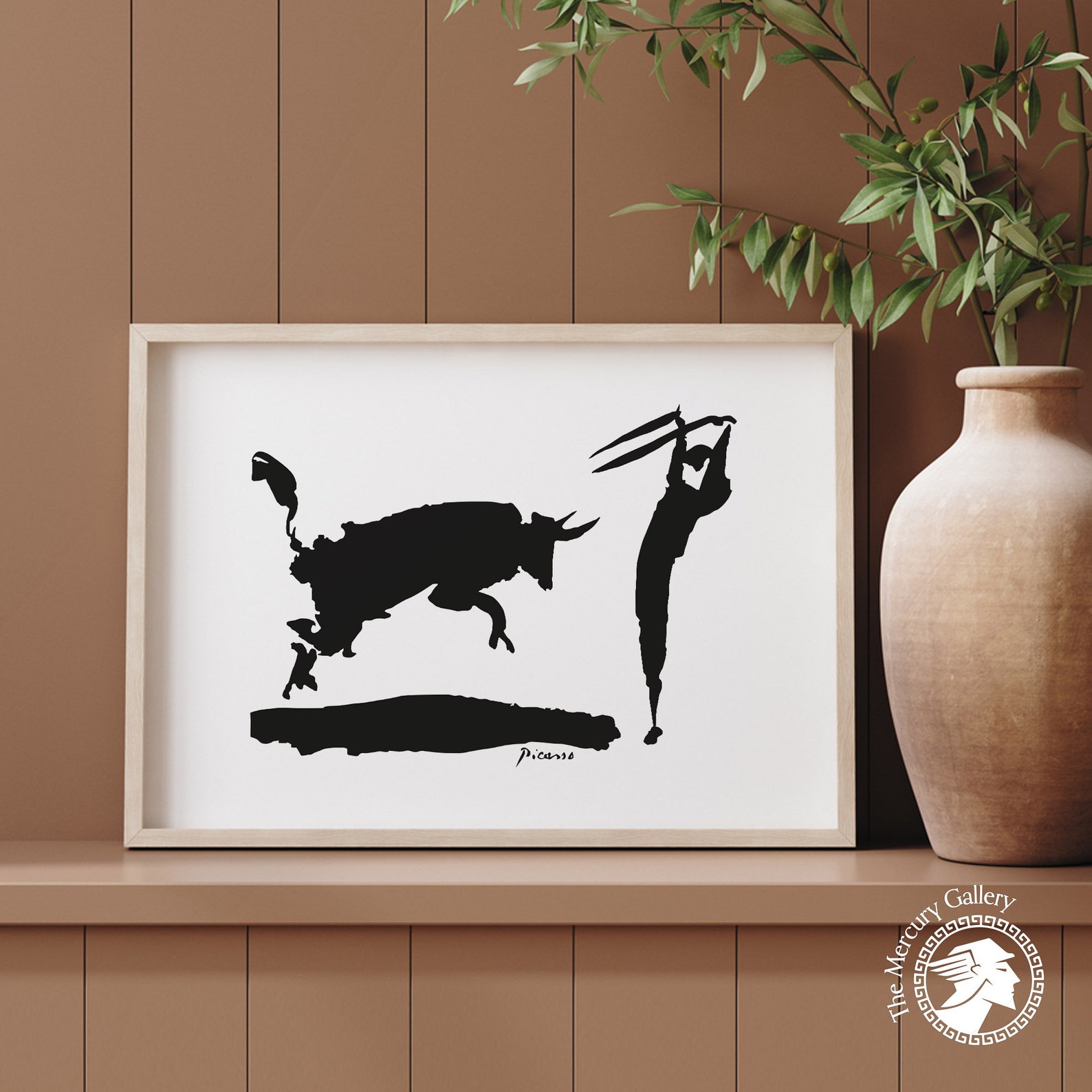 Pablo Picasso Bullfight III Printable Wall Art Exhibition - Etsy