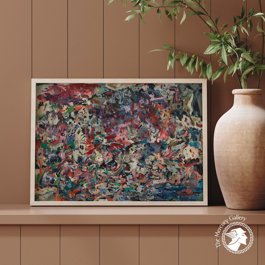 Jackson Pollock Poster, Abstract Expressionism Famous Painting, Gallery ...