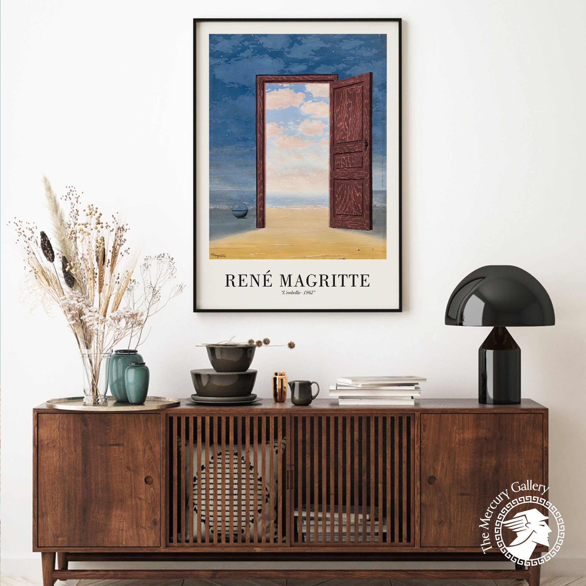 Rene Magritte Poster L'embellie 1962 Rene Magritte Art - Etsy