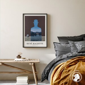 Rene Magritte Art Print, the Happy Donor 1966, Modern Art Gift Idea ...