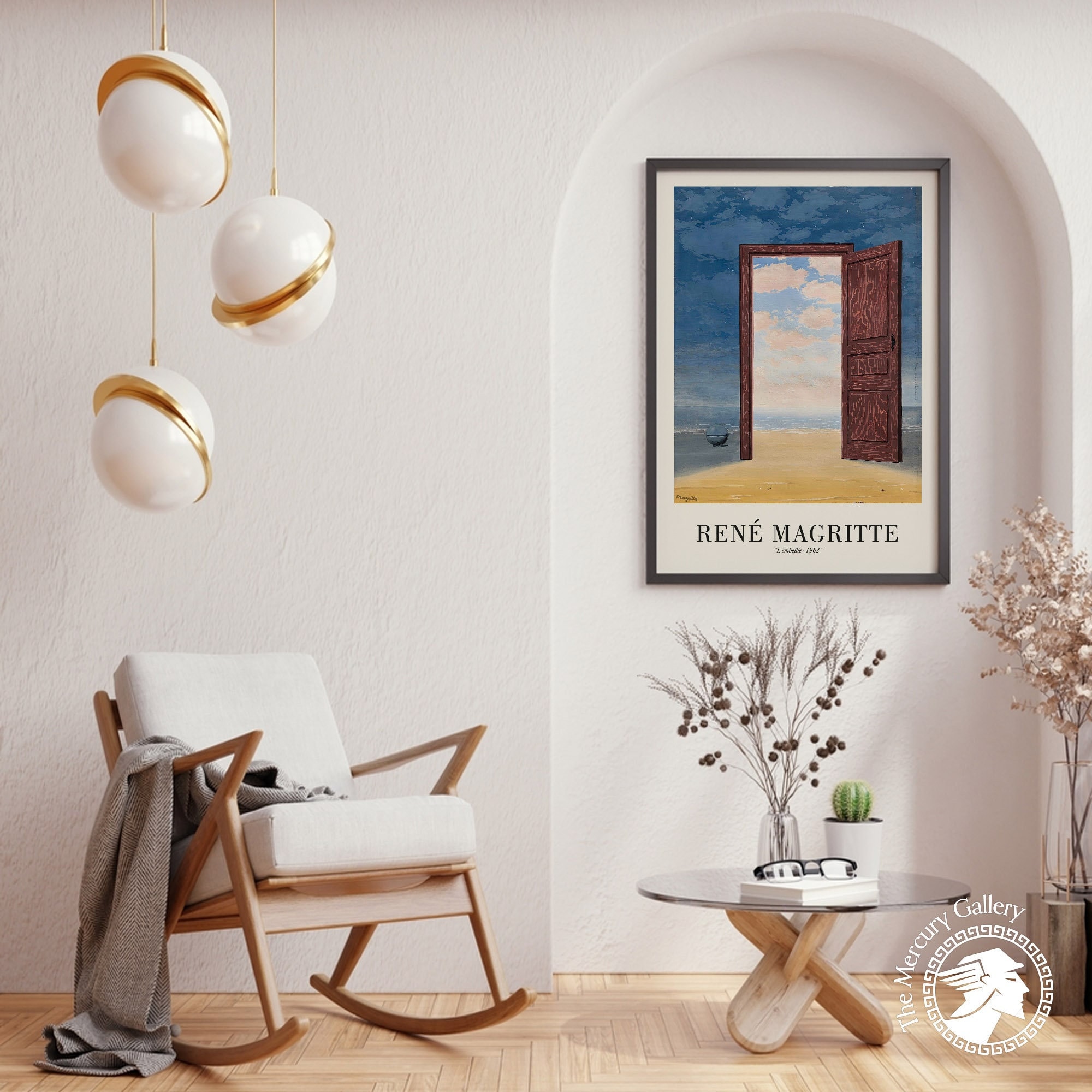 Rene Magritte Poster L'embellie 1962 Rene Magritte Art - Etsy