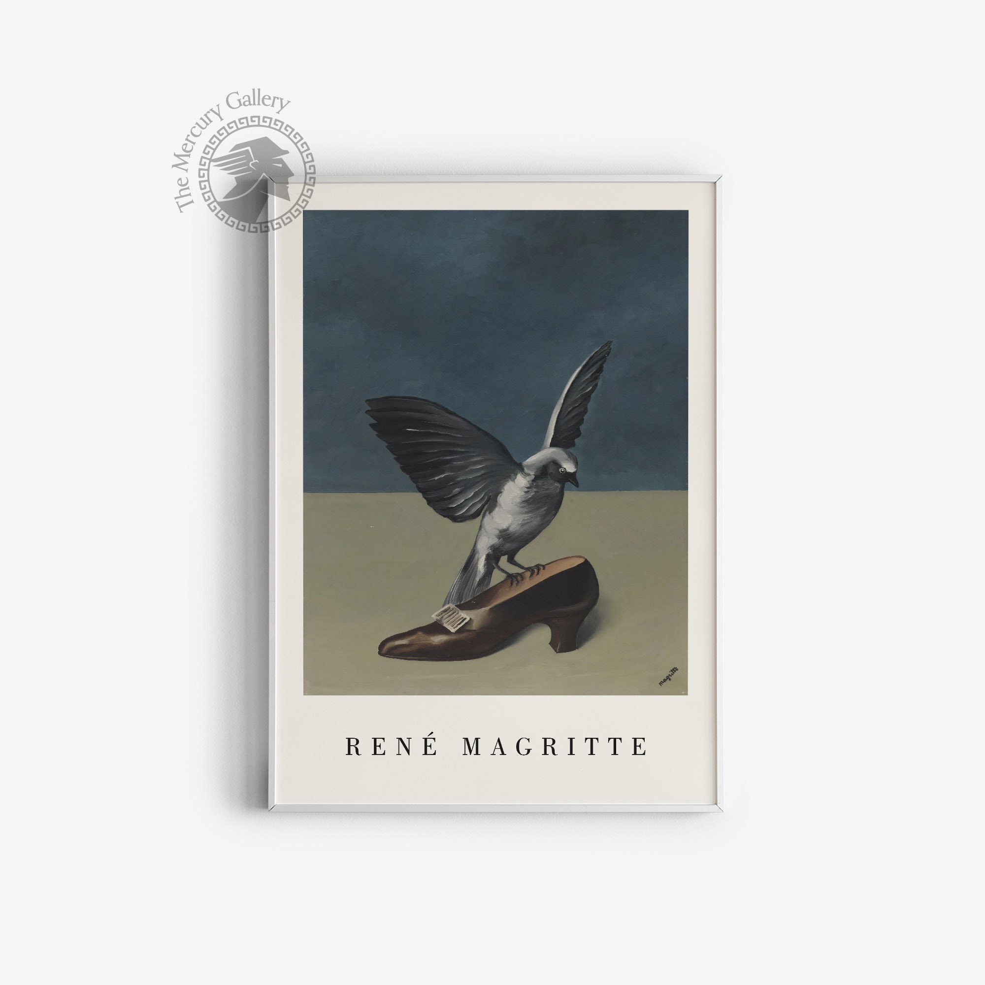 Rene Magritte Art Print Mid Century Modern Wall Art Home - Etsy