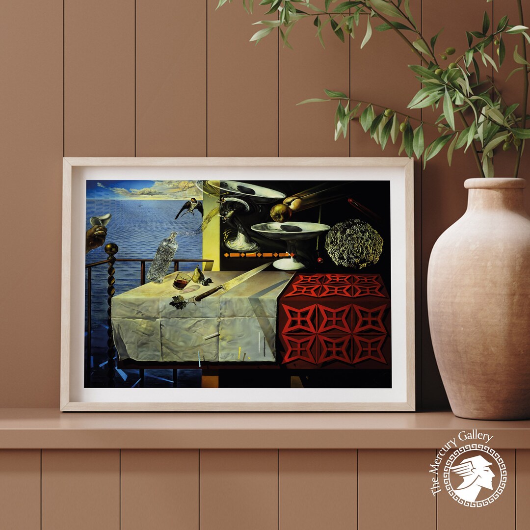 Dali Poster, Living Still Life - 1956, Premium Posters, Dali Art Print ...