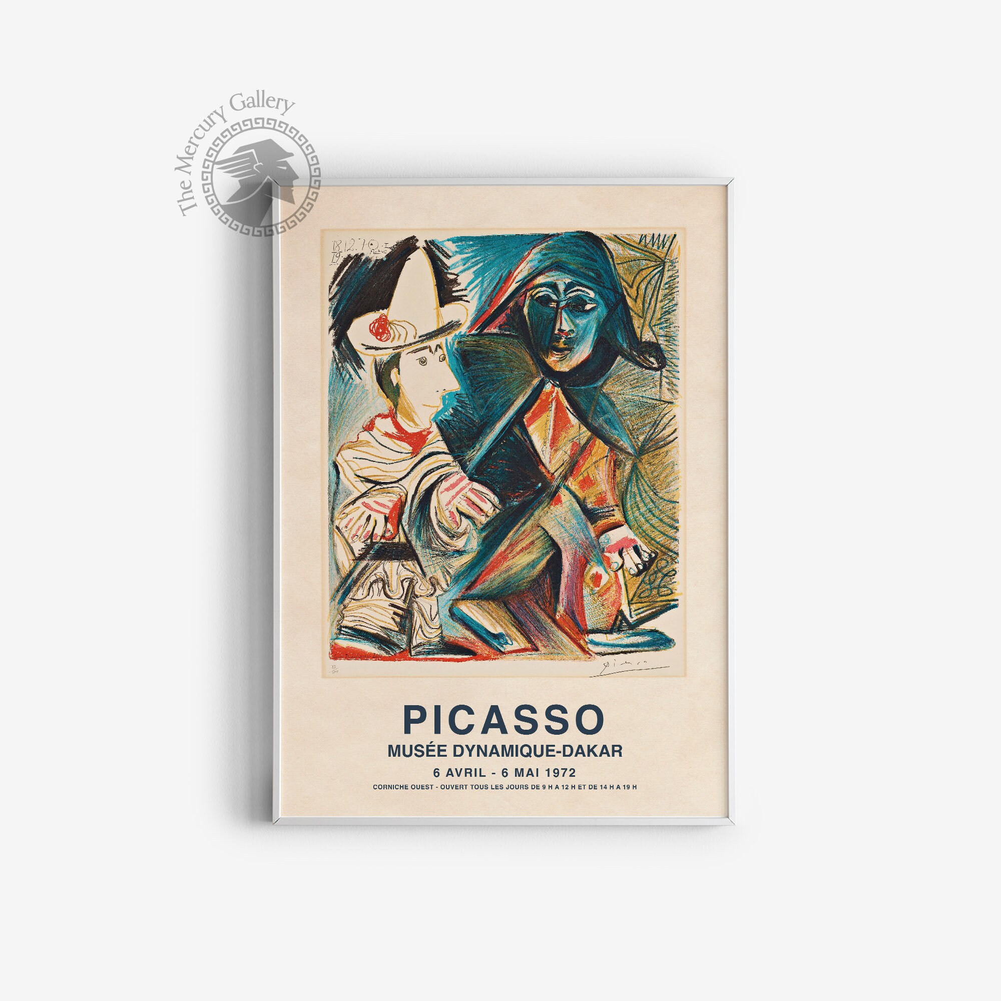 Pablo Picasso Exhibition Poster Home and Office Wall Art Art - Etsy