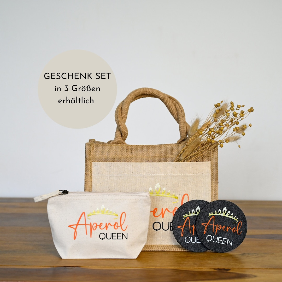 Aperol Spritz Gift Set, Aperol Spritz Bag, Aperol Spritz Coaster, Gift ...