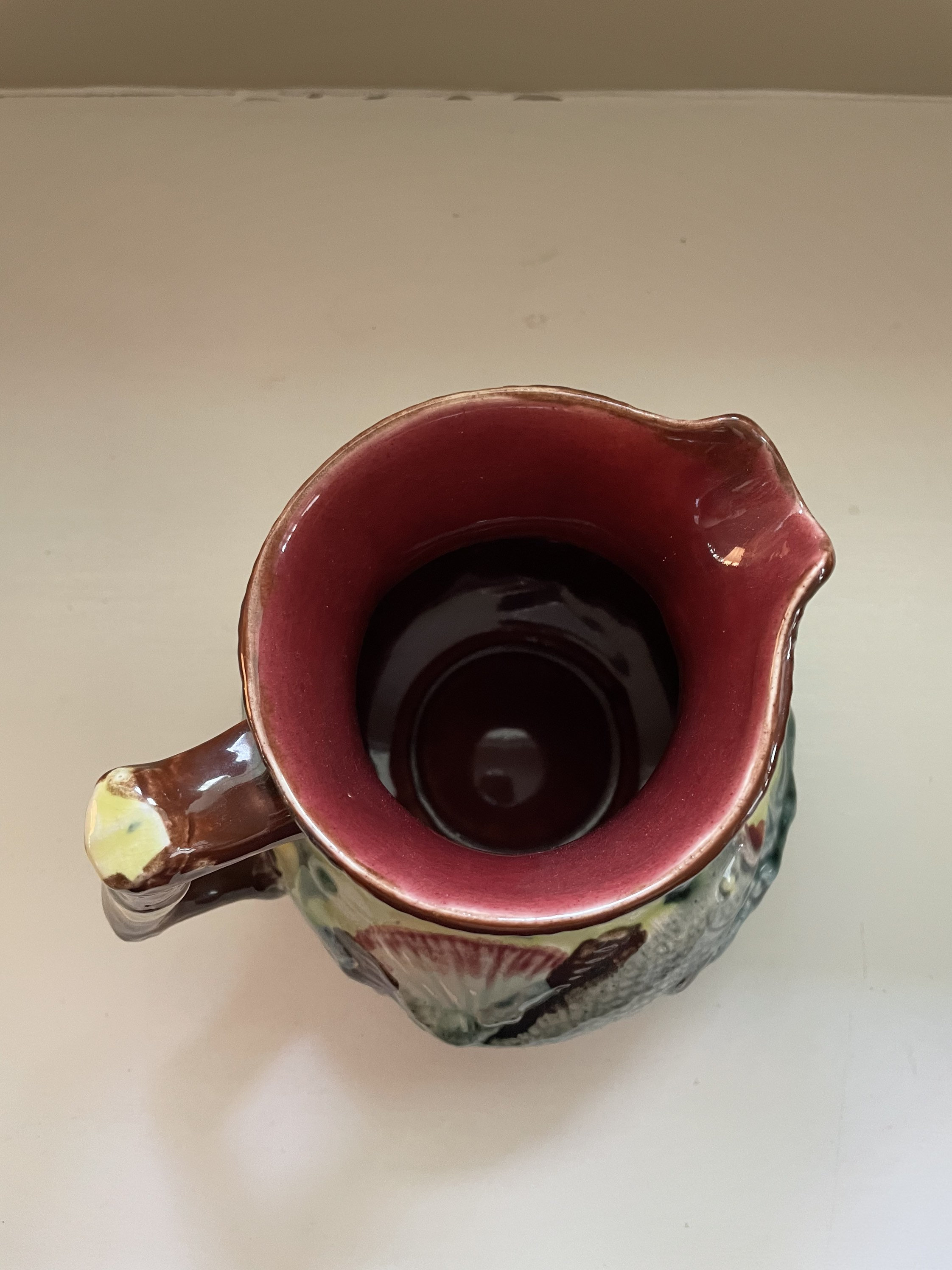 Fish Pitcher Majolica Shorter England - Etsy